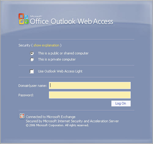 Outlook Web